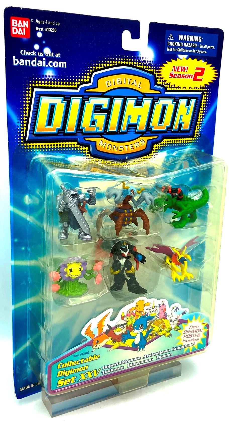 Vintage 1999 Digimon DM Collectable Digimon Set XXV Season 2 (Action ...