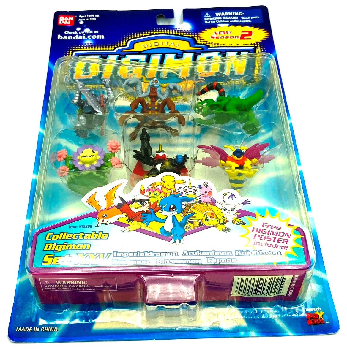 Vintage 1999 Digimon DM Collectable Digimon Set XXV Season 2 (Action ...