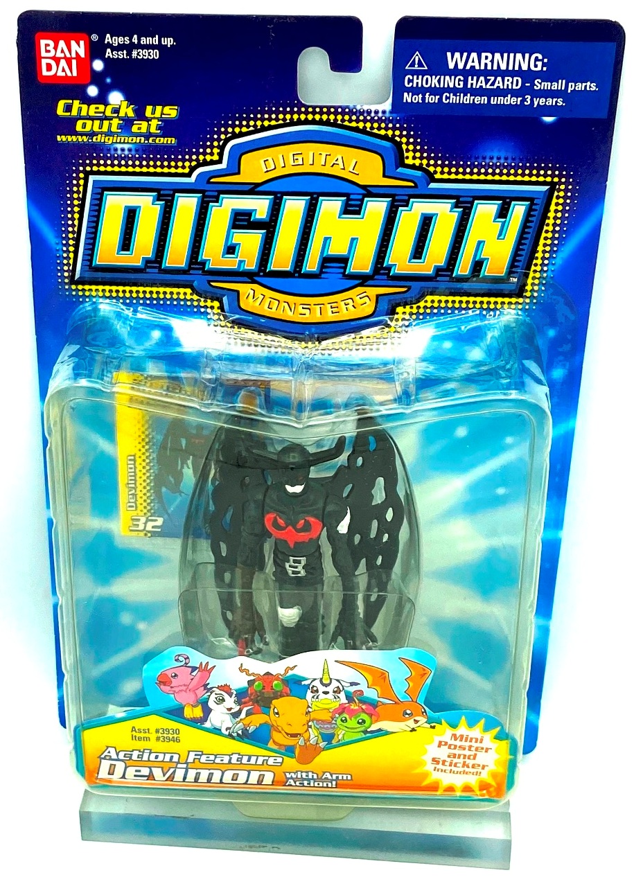 Vintage 1999 Season 1-Original Series-1 Digital Monsters Devimon #32 ...