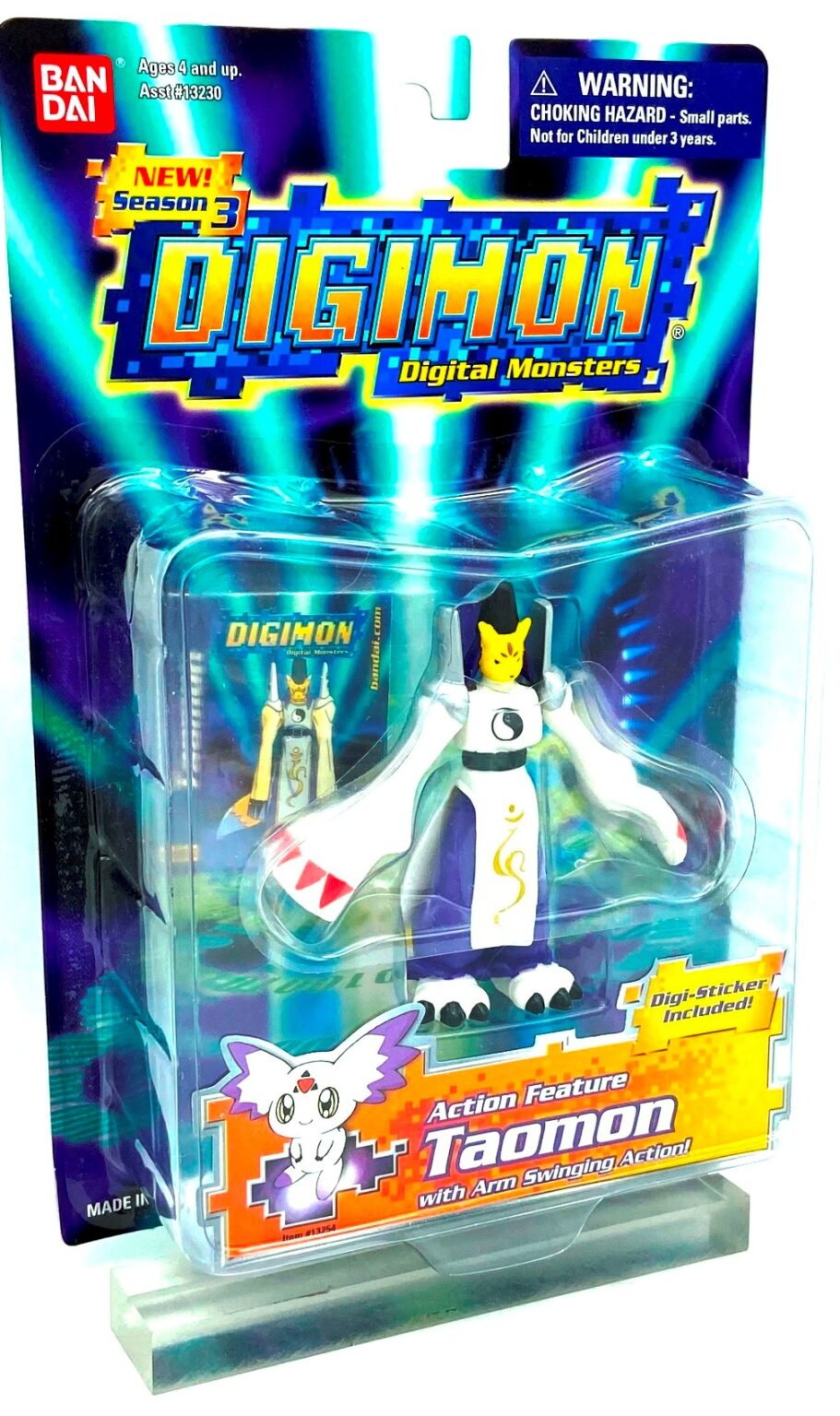 Vintage 2001 Season 3-Original Series-3 Digital Monsters Taomon #365 ...