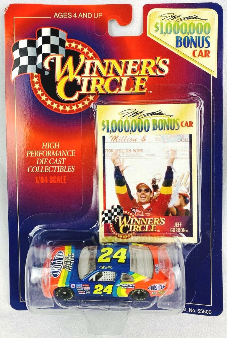 Winner's Circle $1,000,000 BONUS CAR Jeff Gordon Chevy Monte Carlo (#24 ...