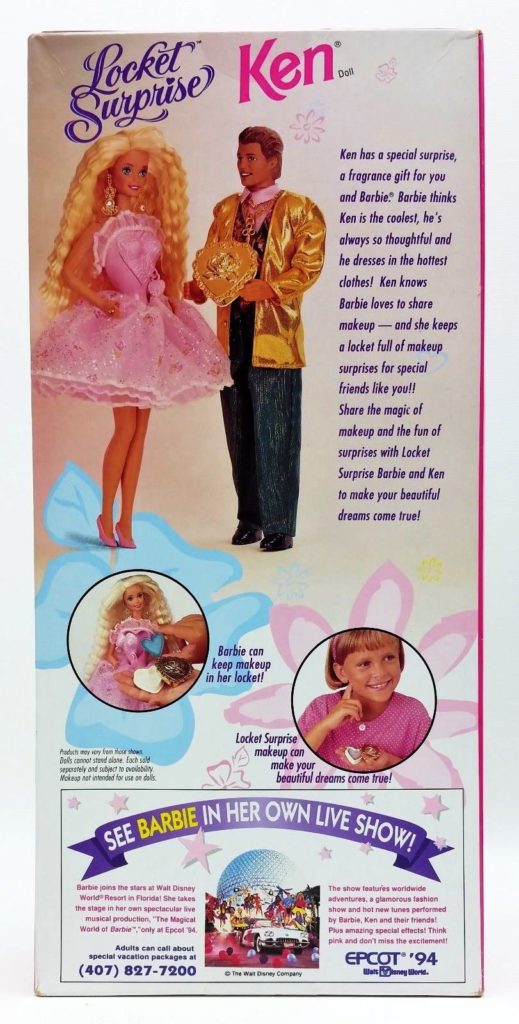Locket Surprise Ken “w/Fragrance Gift” (Mattel Playline Vintage ...