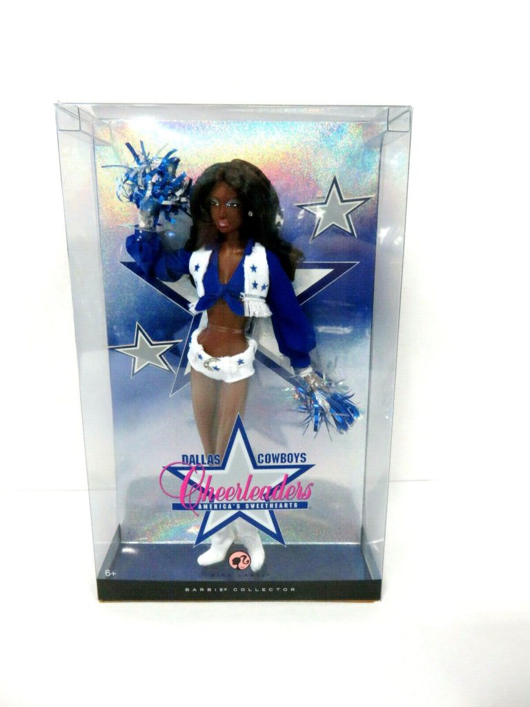 Dallas Cheerleader Barbie (Walmart “African American” Exclusive “1st ...