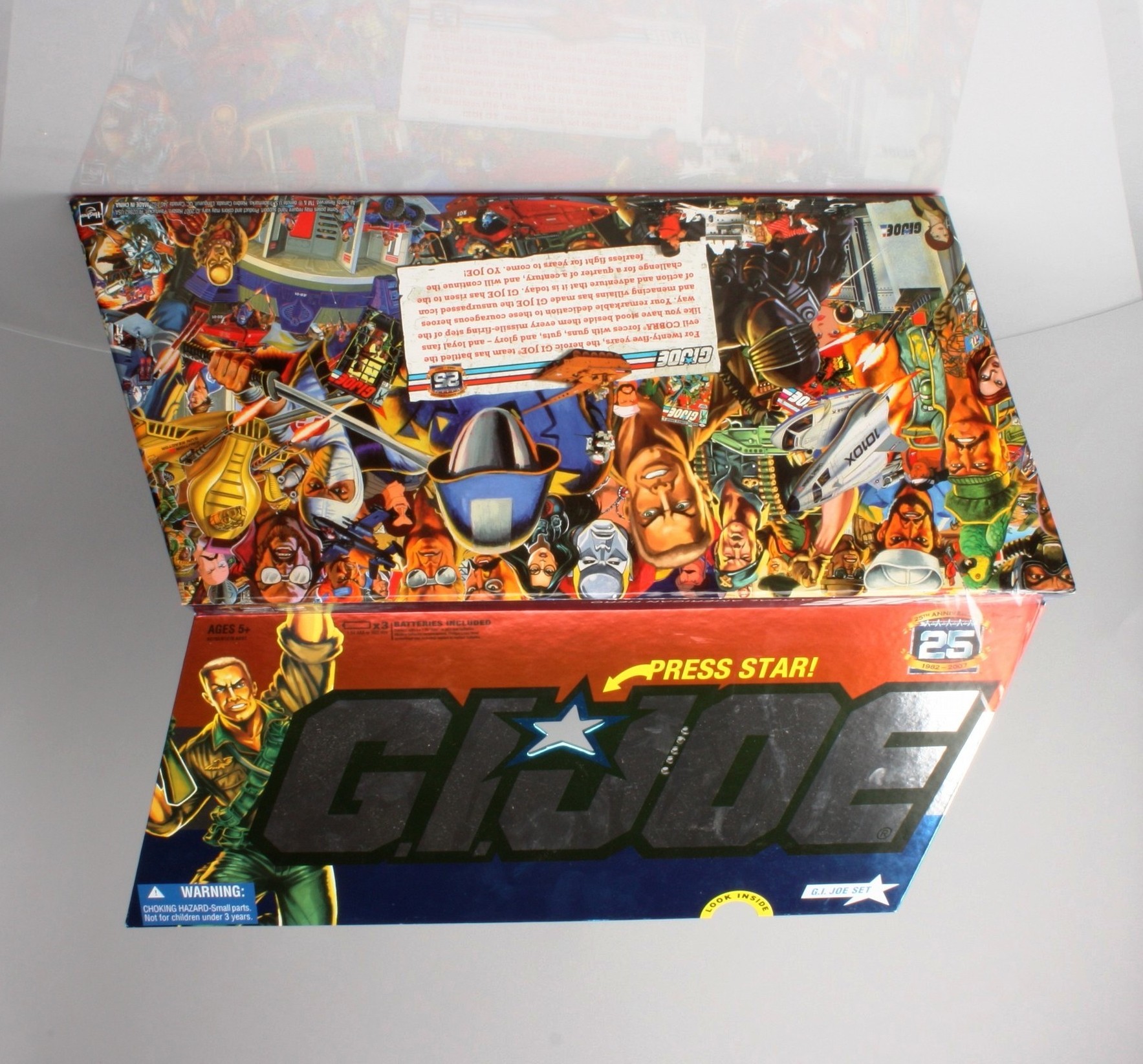 G.I. Joe Battle Set #1 ("Exclusive 5 pc Box Set"!) "A Real American ...