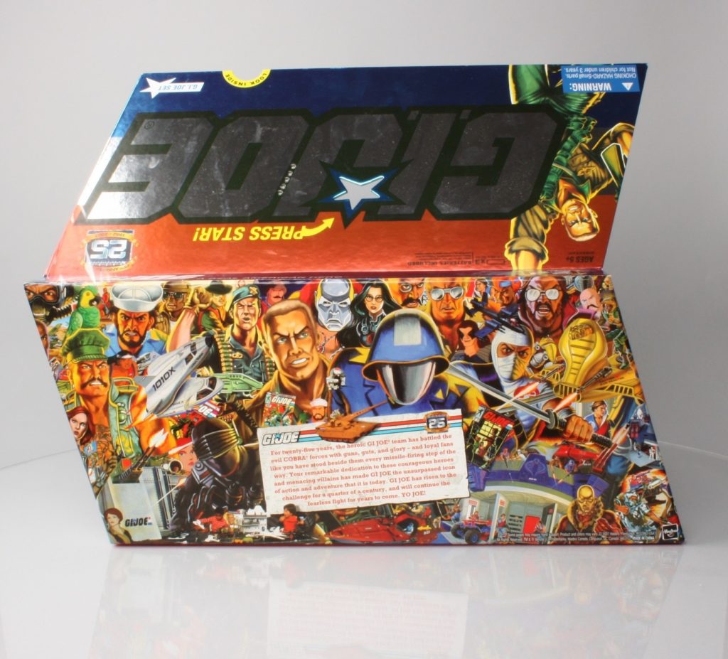 G.I. Joe Battle Set #1 ("Exclusive 5 pc Box Set"!) "A Real American ...