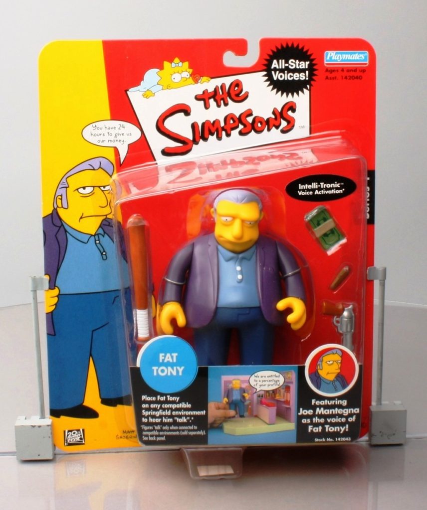 Fat Tony “Interactive Figure w/All Star Voice-Joe Mantegna!” (The ...