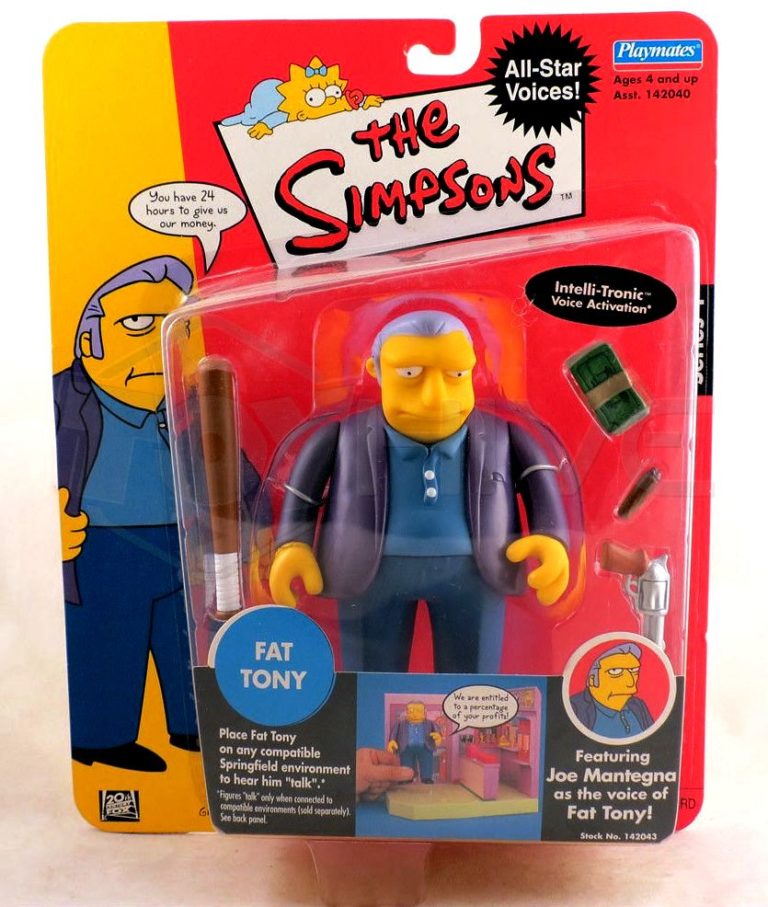 Fat Tony “Interactive Figure w/All Star Voice-Joe Mantegna!” (The ...