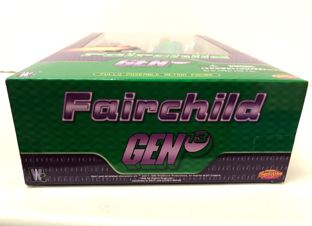 1999 Gen 13 Fairchild 12 inch Series (Gen 13 Previews Exclusive Diamond ...