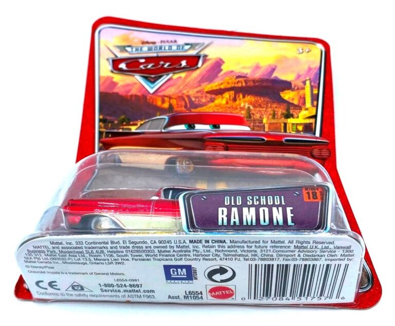 2008 Old School Ramone #18 "The World Of Cars Pixar Series-3"