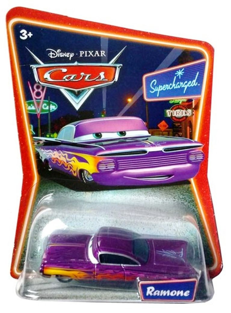 2006 Ramone "Supercharged Pixar Movie Cars Series-2 Purple"