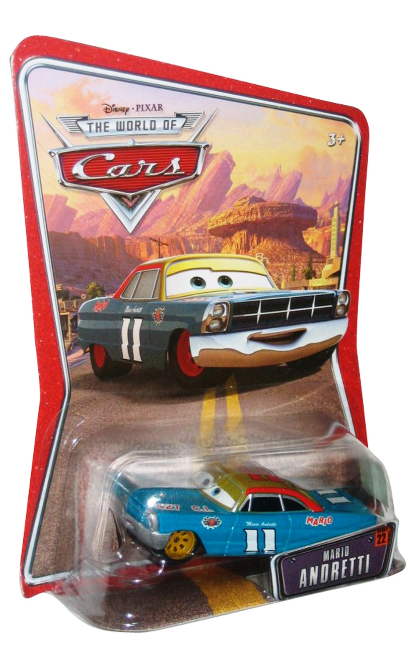 Mario Andretti #22 "The World Of Cars Pixar Movie Cars Series-3 ...