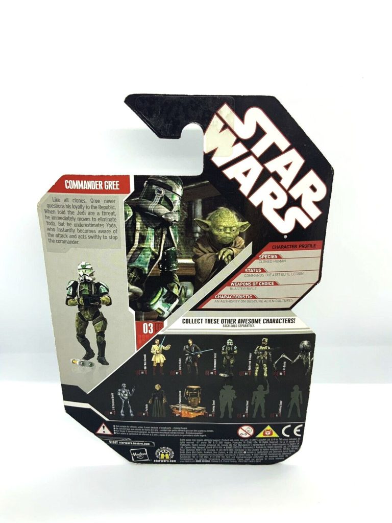 Commander Gree (“41st Elite Legion”) Card #03 (“Saga-Revenge of the ...