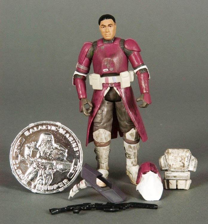 Galactic Marine (“Commander Bacara's Army”) Card #02 (“Saga-Revenge of ...