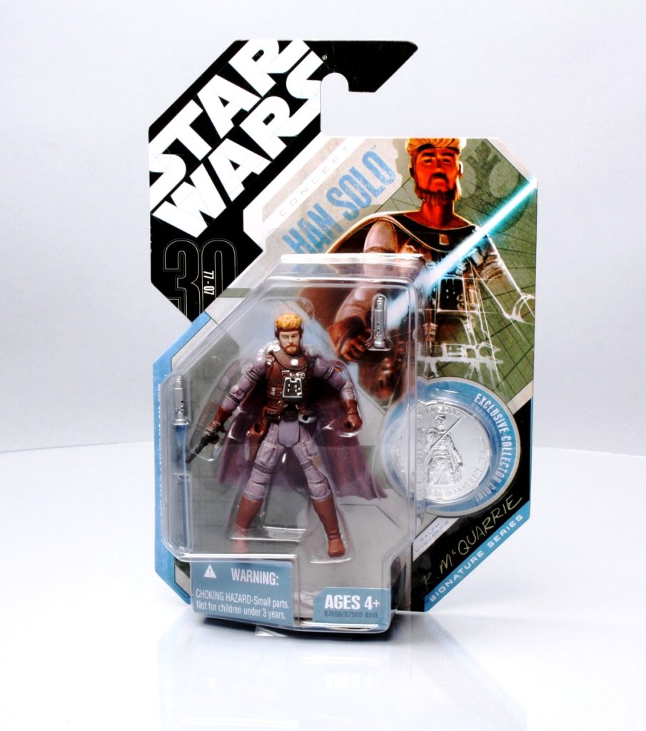 Han Solo (“Concept Signature Series”) Card #47 “w/Exclusive Silver ...