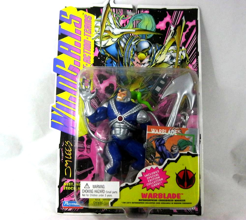Warblade (Jim Lee's "WildC.A.T.S.") Action Figure “Rare-Vintage” (1994) | Now And Then Collectibles