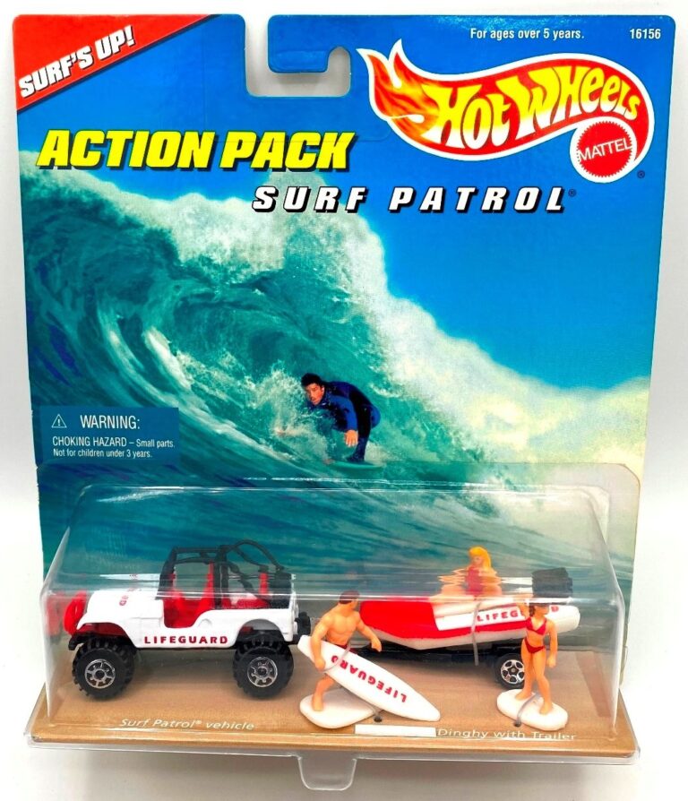 Action Pack (Surf Patrol) “SURF'S UP!” (Hotwheels-Multiple Pack Set 1: ...