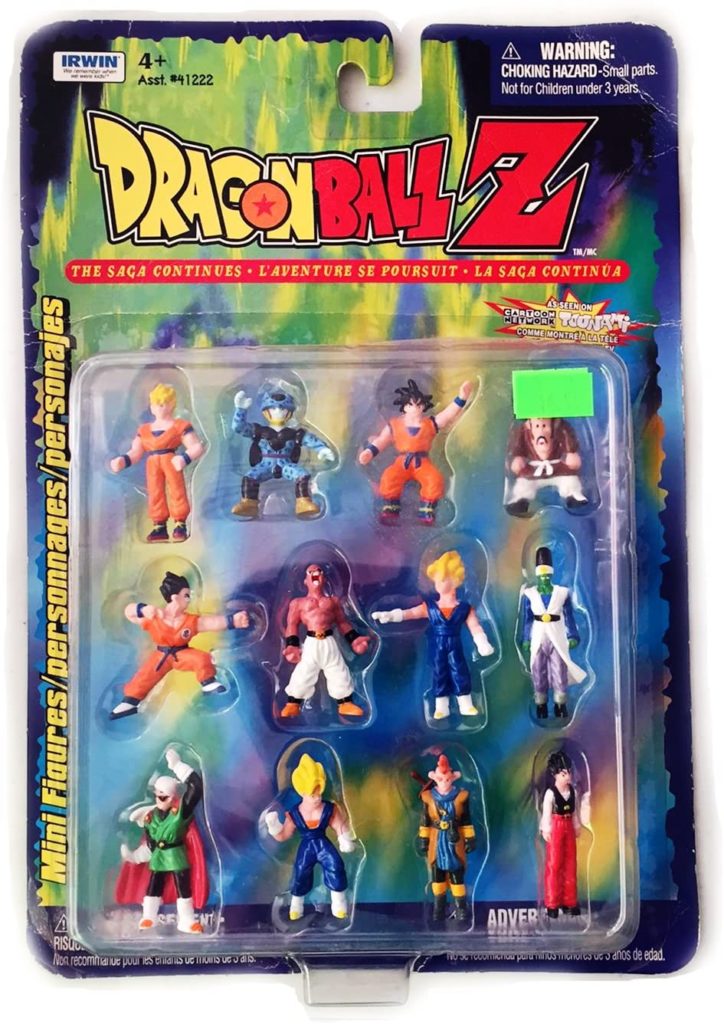 Dragonball Z Mini Figures Set-1 “The Saga Continues” (Dragon Ball Z ...