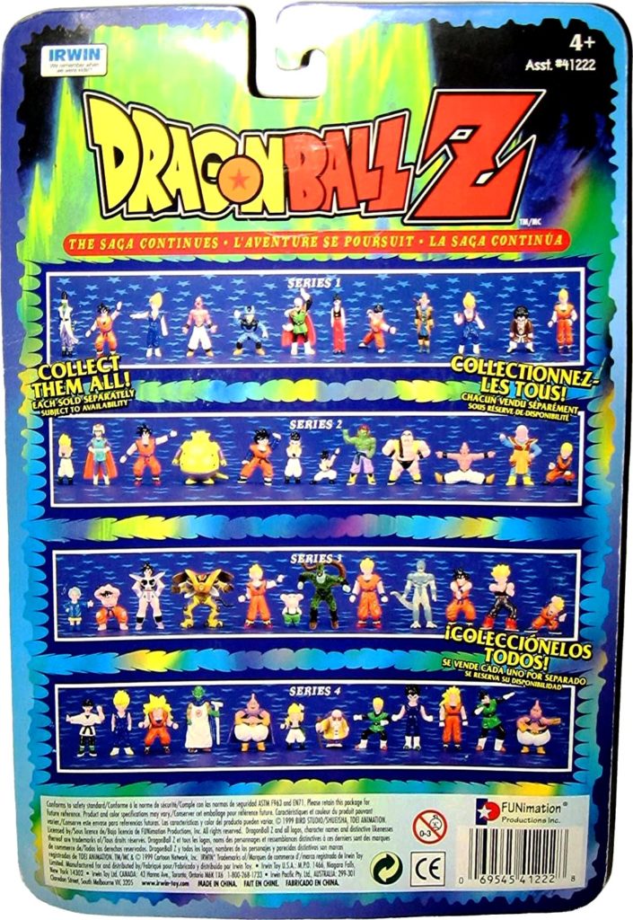 Dragonball Z Mini Figures Set-2 “The Saga Continues” (Dragon Ball Z ...