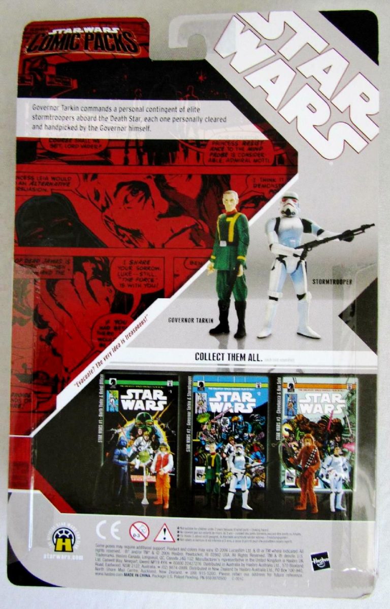 Governor Tarkin & Stormtrooper w/"All White Armor Variant" (“Comics ...