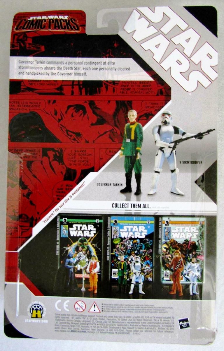 Governor Tarkin & Stormtrooper w/“Blue & White Armor” (“Dark Horse ...