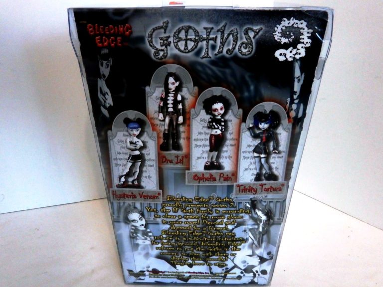 2003 Bleeding Edge Goths Trinity Tortura Exclusive Ltd Ed 7" Doll