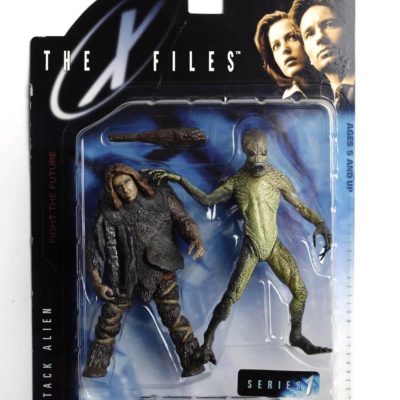 Attack Alien “with Caveman!” (The X Files Feature Film "Variant 2-Pack ...