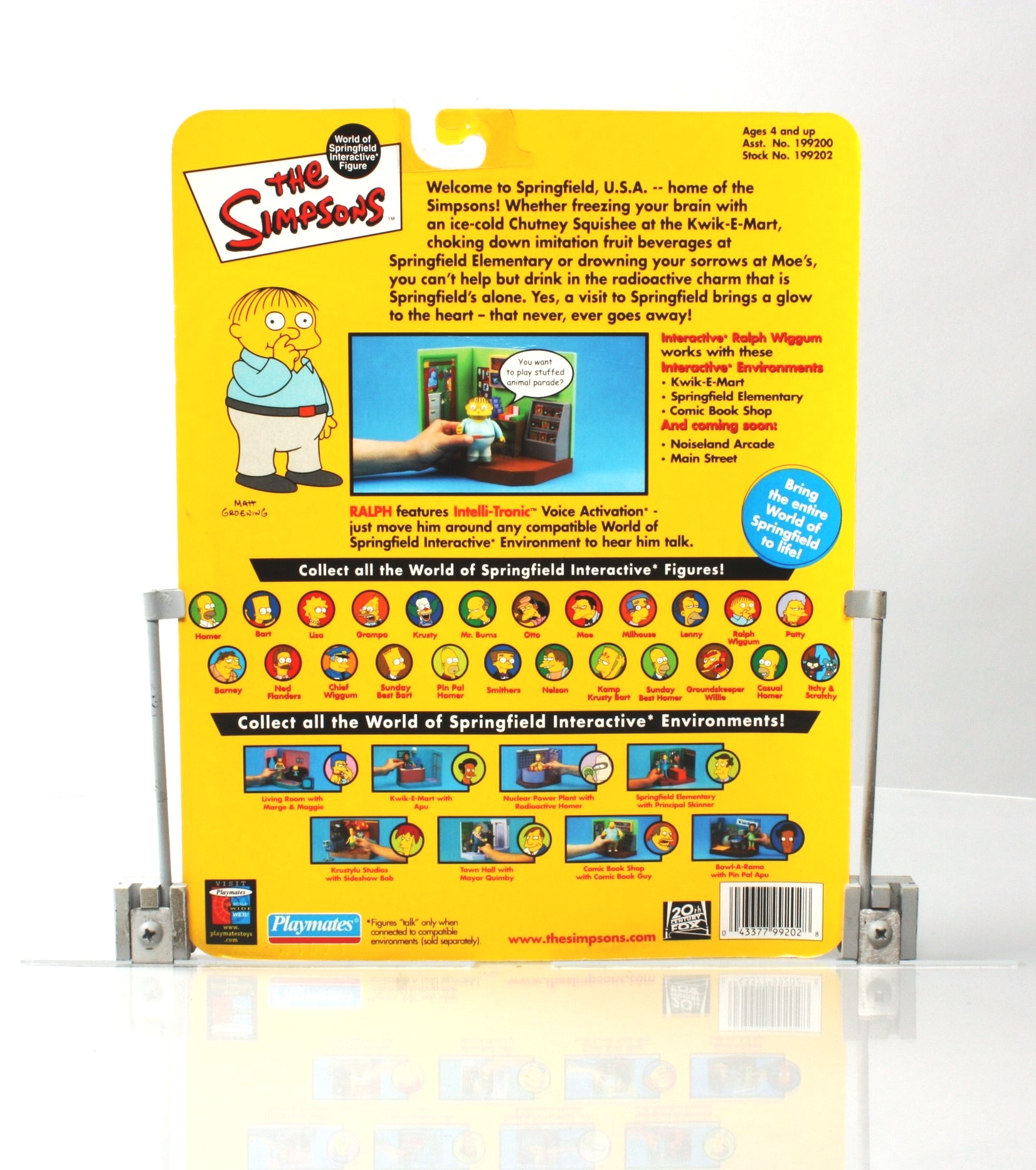 Ralph Wiggum “World Of Springfield Interactive Figure!” (The Simpsons ...