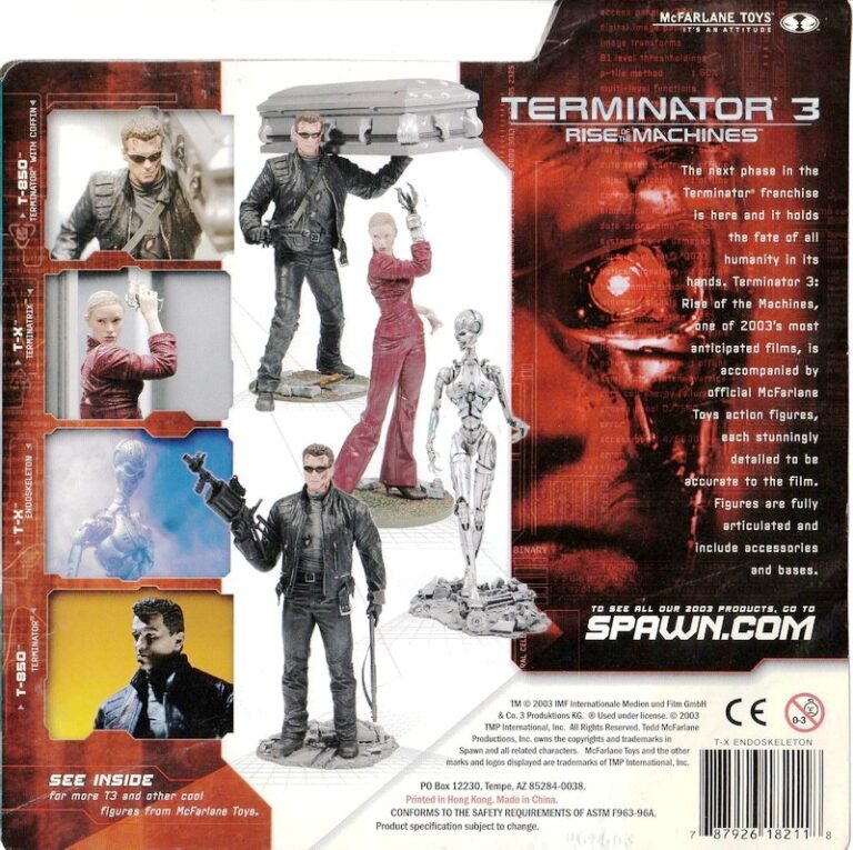 2003 Terminator-3 - T-X Endoskeleton “Rise Of The Machines” S-1
