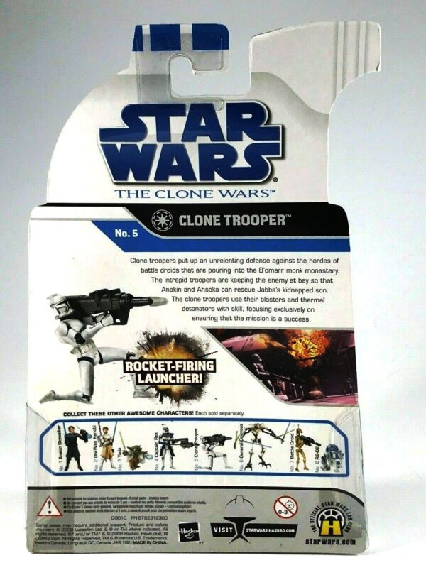Clone Trooper (“Dirty w/Rocket Firing Launcher”) Star Wars: The Clone ...