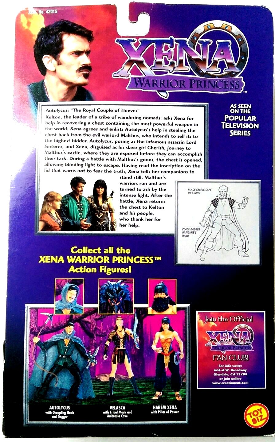 Autolycus - “King Of Thieves” (Xena Warrior Princess-TV Series) “Rare ...