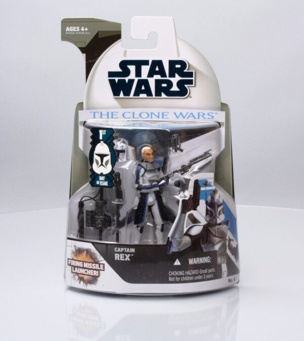 Captain Rex (“w/Firing Missile Launcher”) Star Wars: The Clone Wars ...