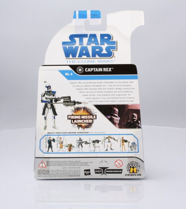 Captain Rex (“w/Firing Missile Launcher”) Star Wars: The Clone Wars ...