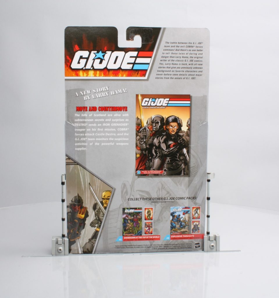 Destro "Gold Mask" vs Iron Grenadier “Exclusive 2-Pack & Comic Edition ...