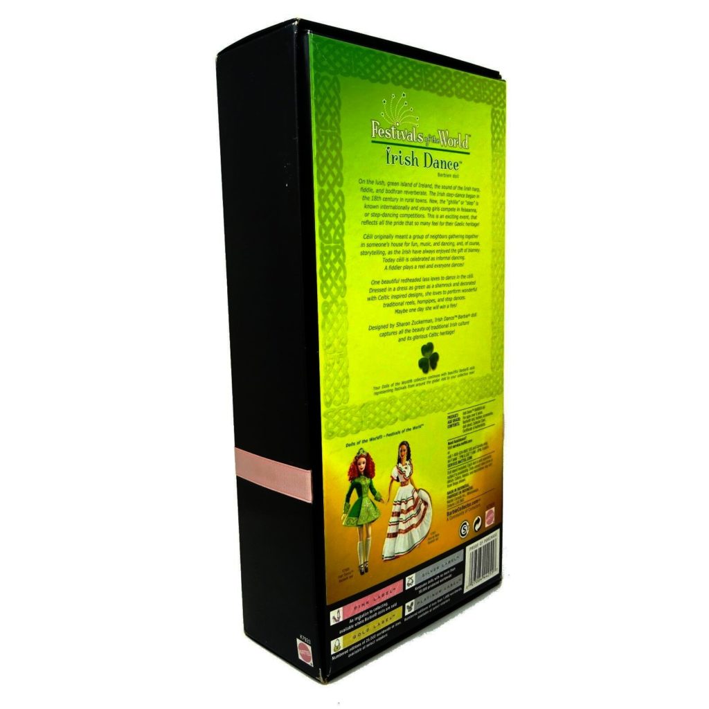 Irish Dance Barbie Doll (Collector Edition-Ireland-"Festivals of the ...