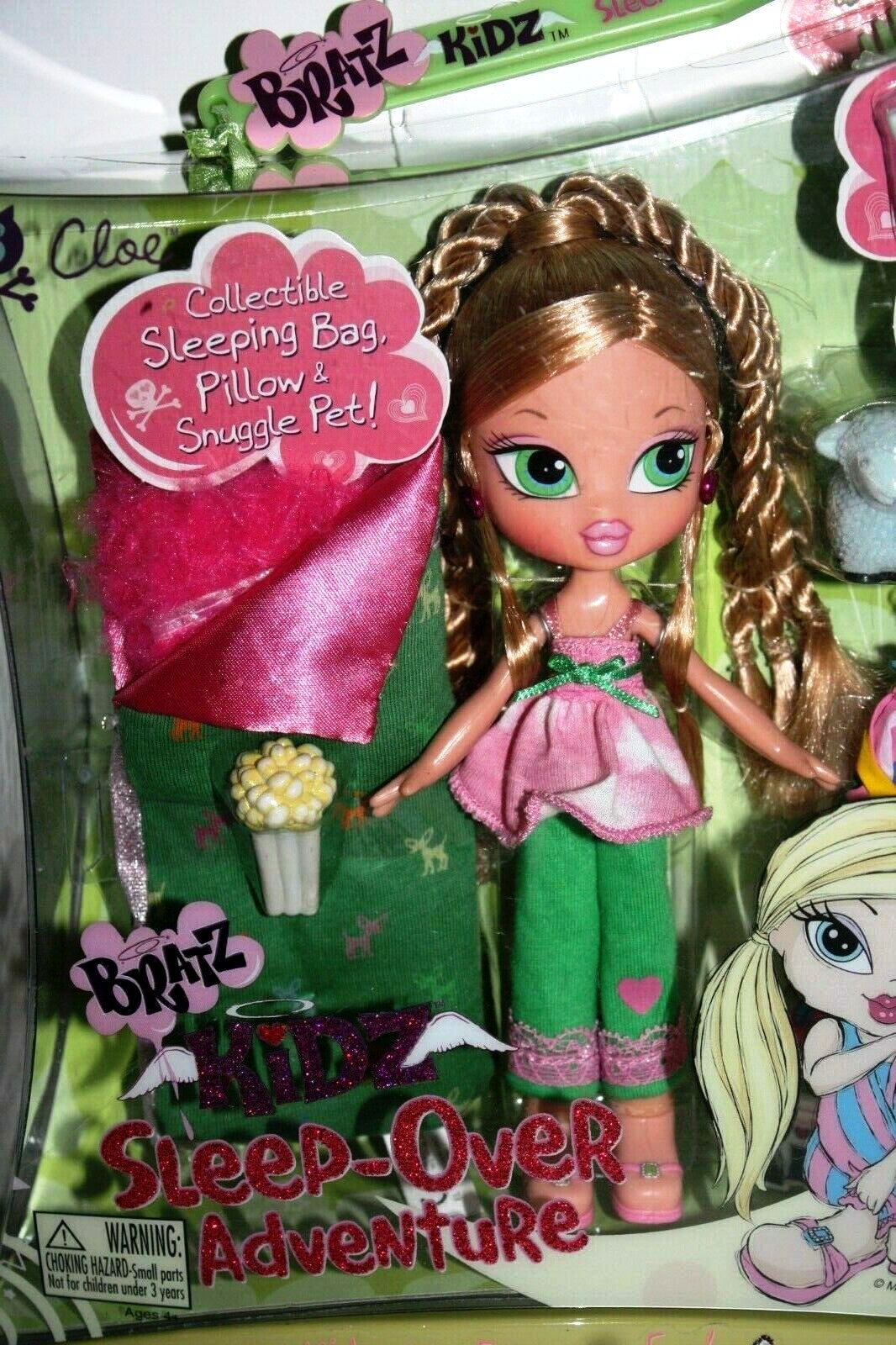 2007 Bratz Kidz Cloe Sleep-Over Adventure Includes (2) Outfits