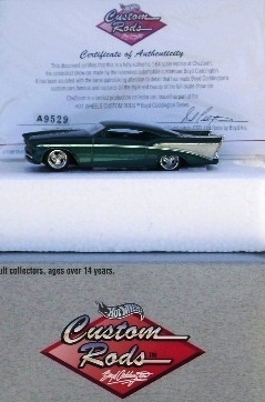 CheZoom “Custom Rod” (Hotwheels Collectibles “Exclusive Limited Edition ...