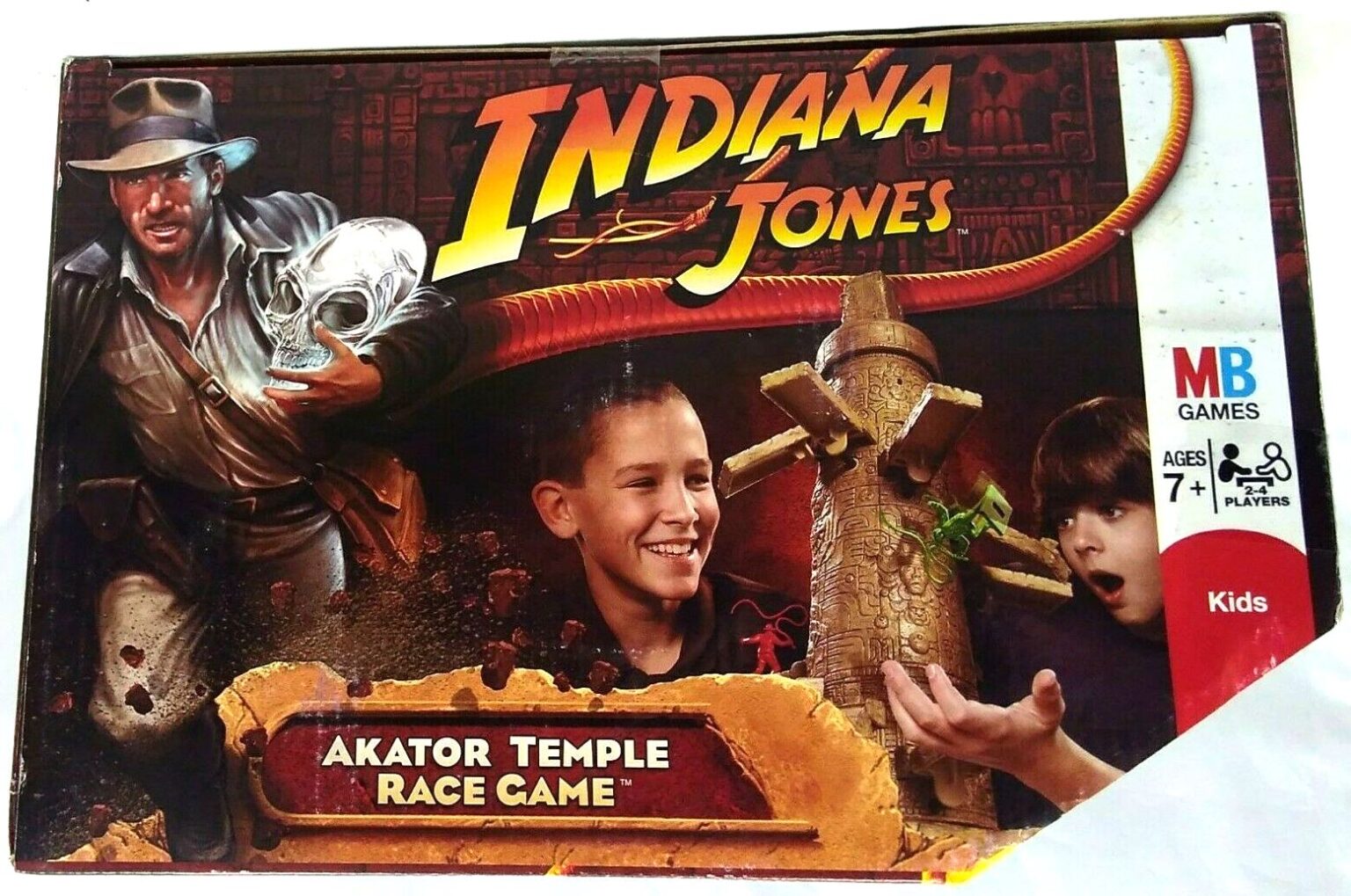 Indiana Jones Movie Series Akator Temple Race Game Crystal Skull Play ...