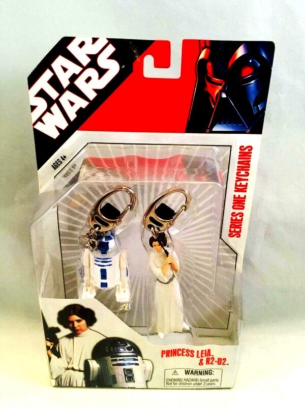 Princess Leia & R2-D2 “2-Pack Keychains”! Series One (Star Wars ...