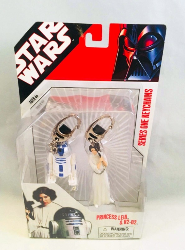 Princess Leia & R2-D2 “2-Pack Keychains”! Series One (Star Wars ...