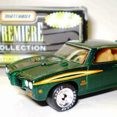 Pontiac GTO Judge “Metallic Green- 1 of 25,000”! (Matchbox “Premiere ...