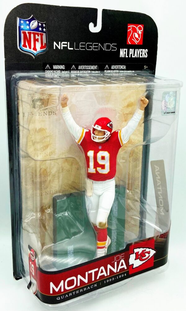Vintage 2009 McFarlane NFL Legends Joe Montana Series-5 TRU Exclusive ...