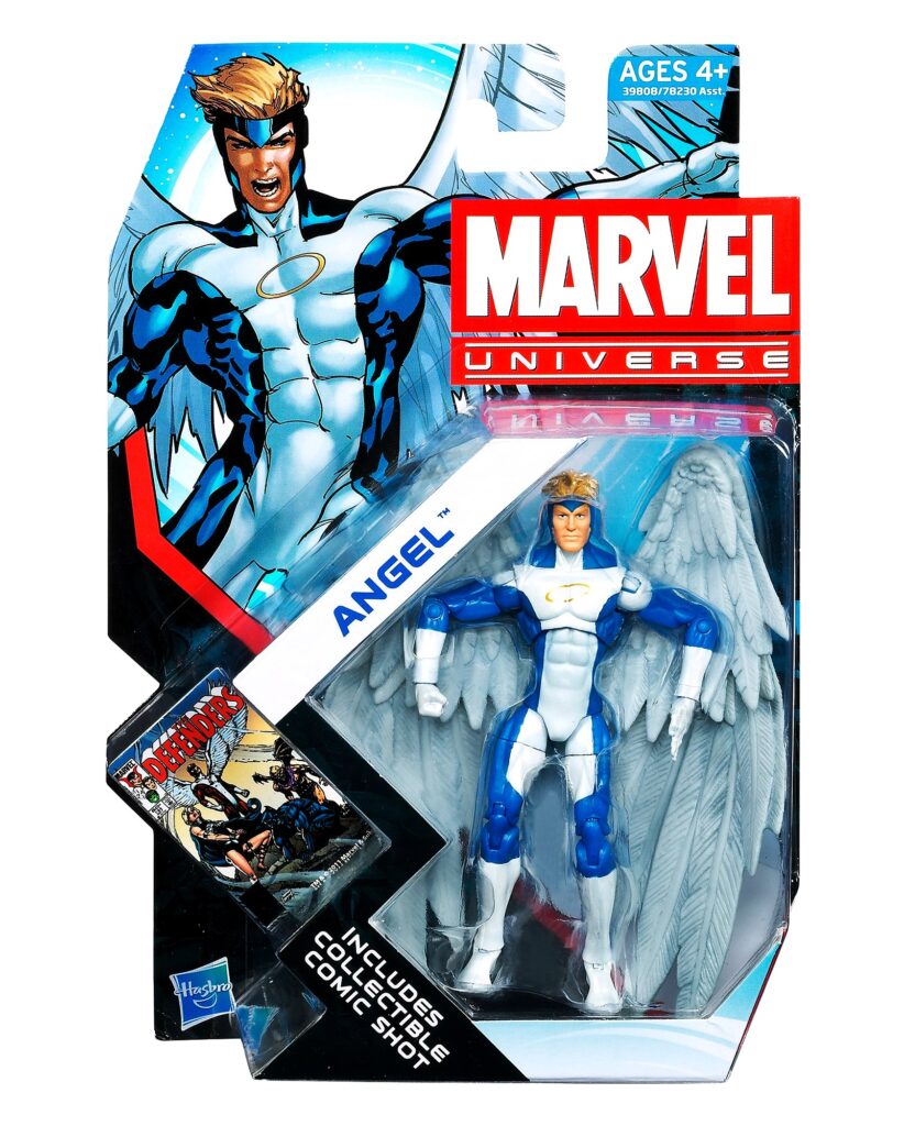Vintage Marvel Universe “Angel Legendary Winged Mutant w/Collectible ...