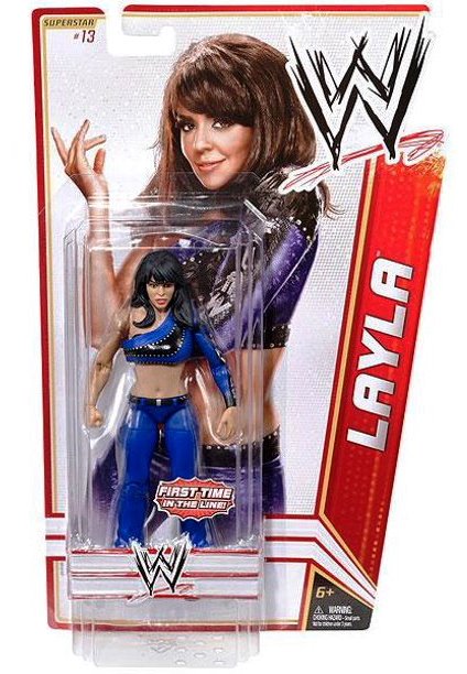 Vintage WWE Superstar #13 “Layla 1st Time In The Line”! (Mattel WWE ...