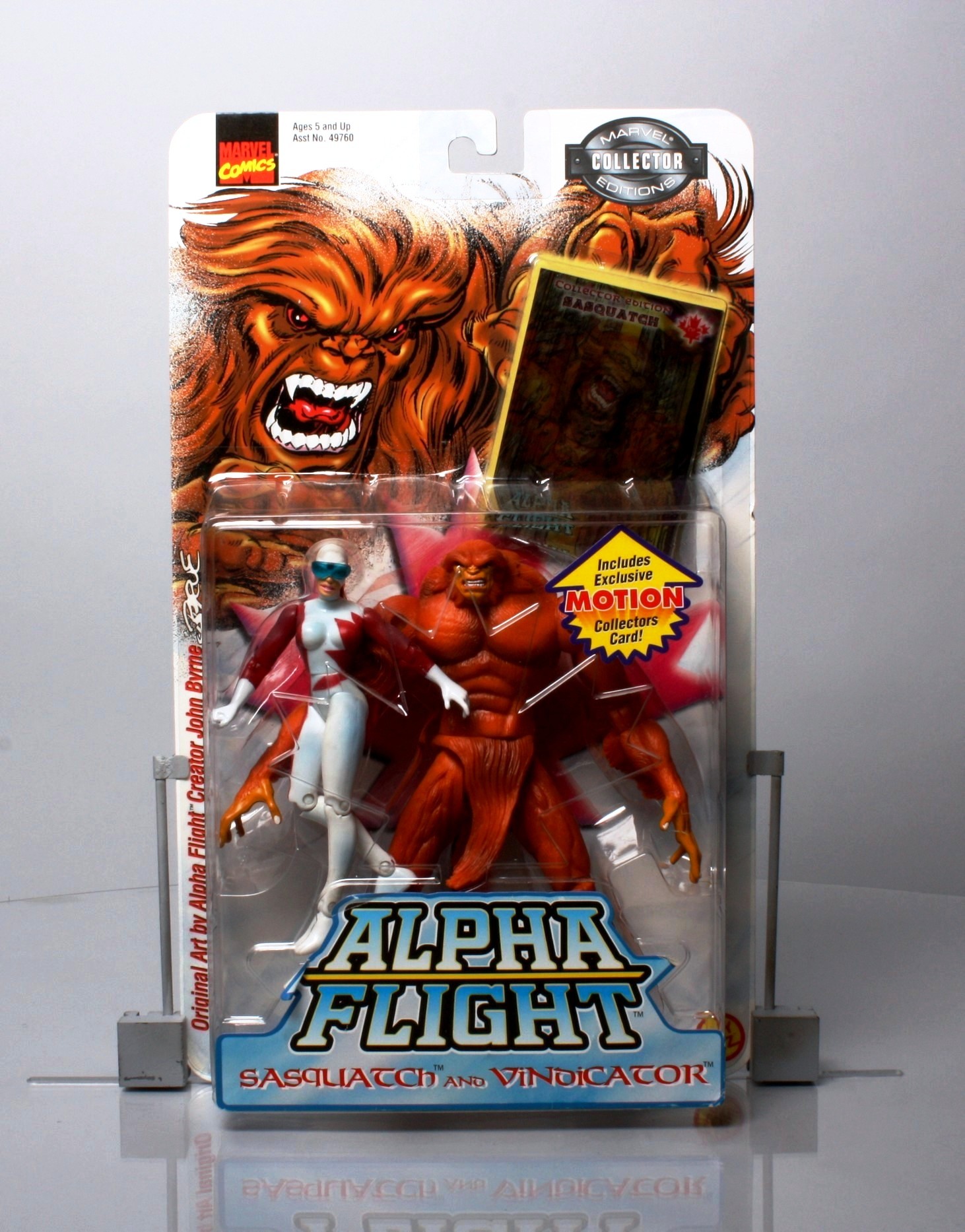 1999 Marvel Comics Alpha Flight 2-Pack w/Sasquatch & Vindicator