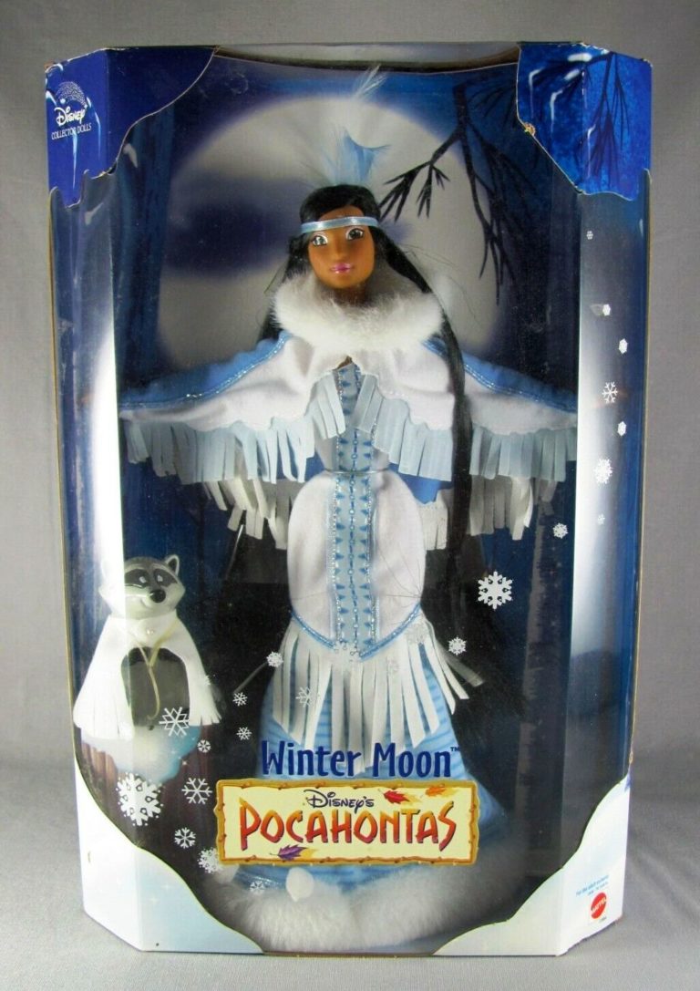 Pocahontas “Disney’s Winter Moon Doll w/Sidekick Meeko” (Disney's ...