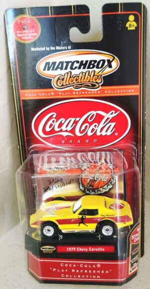 1979 Chevy Corvette Coca-Cola Vehicle #3 of #6 “Yellow w/Red Side ...