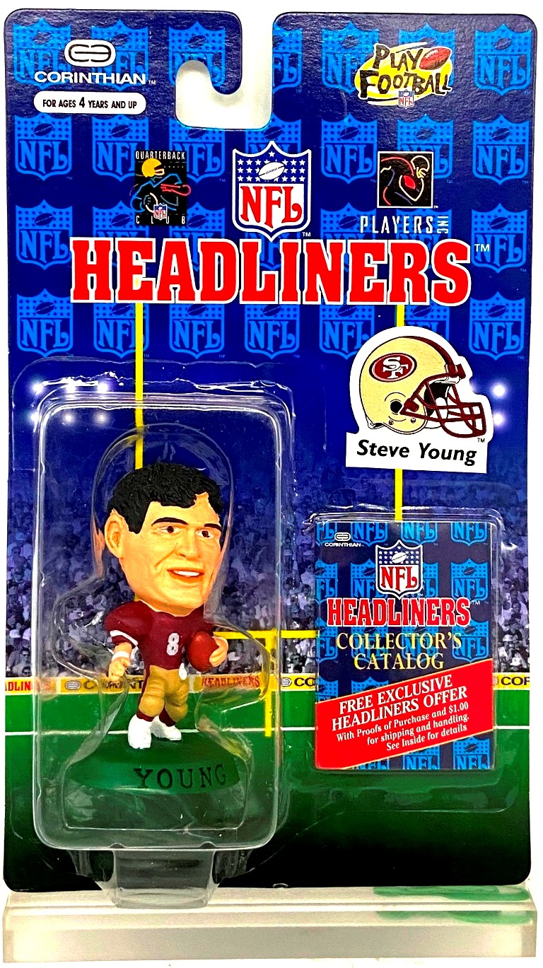 Vintage 1996 Corinthian Headliners NFL Steve Young (San Francisco 49ers ...