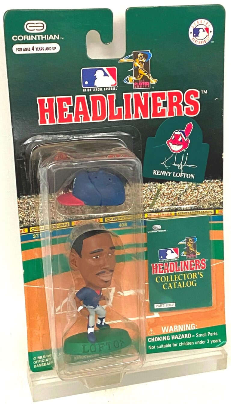 Vintage 1996 Corinthian Headliners Kenny Lofton (“Cleveland Indians”) Major League Baseball ...