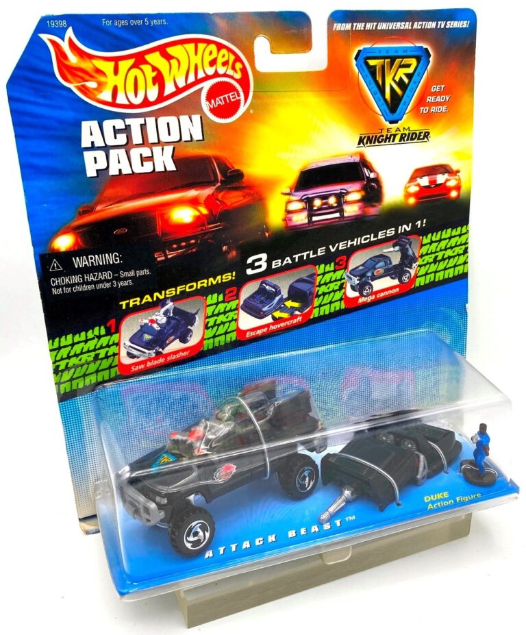 Action Pack (Team Knight Rider Attack Beast) Vehicle Transformation ...