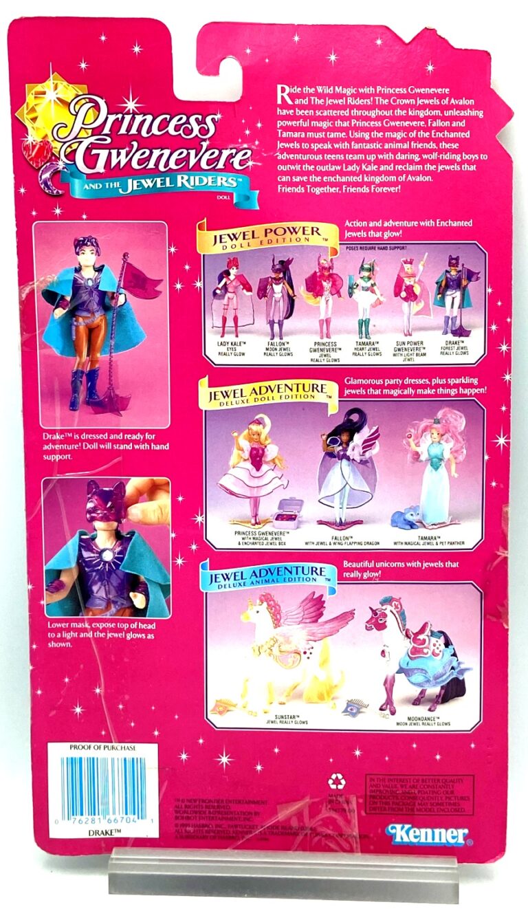 Vintage 1995 Kenner Princess Gwenevere And The Jewel Riders-DRAKE "1st ...